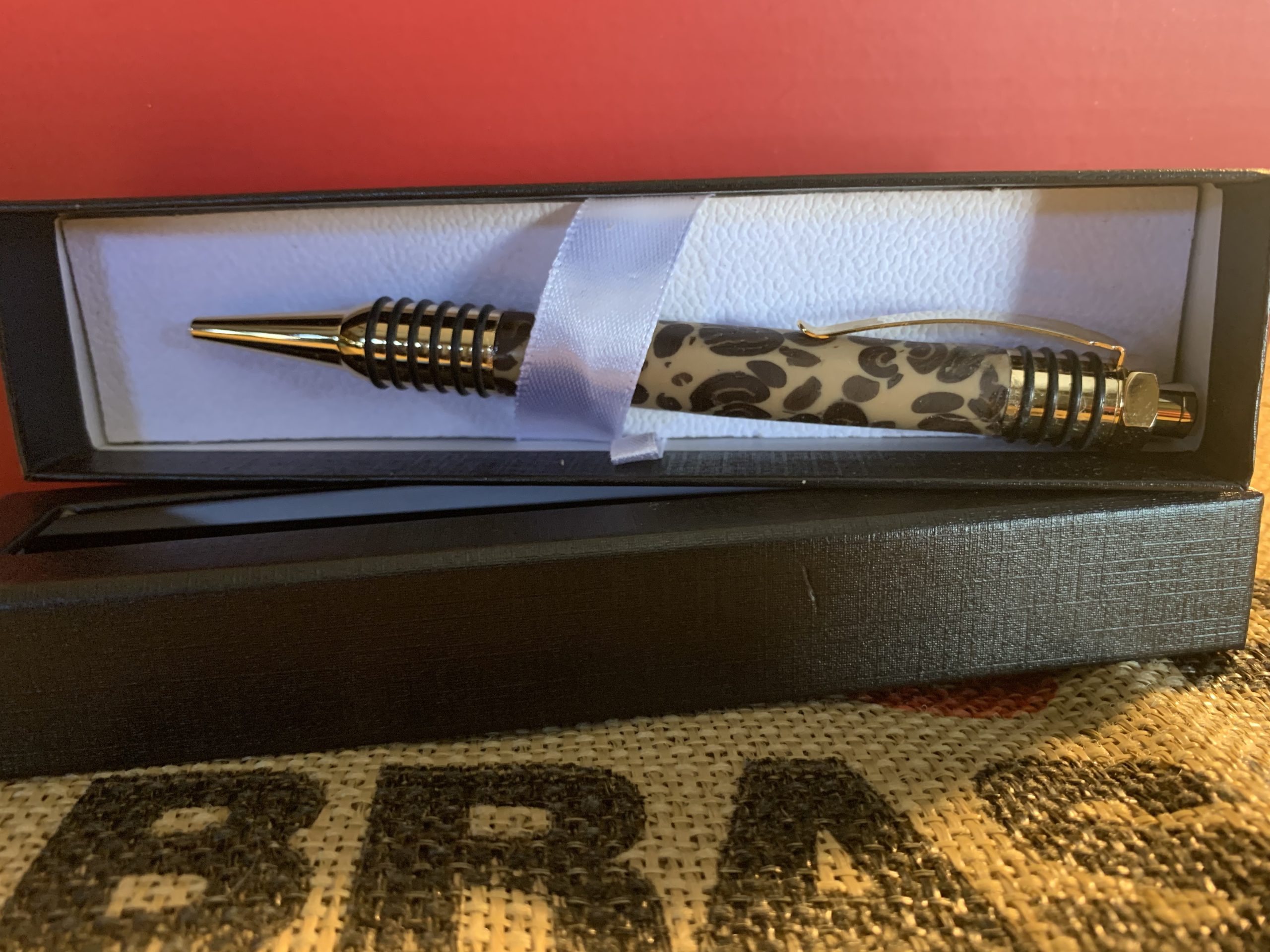 Hand-Made Coffee Bean Pen- Cappuccino - Rockhill Roasters