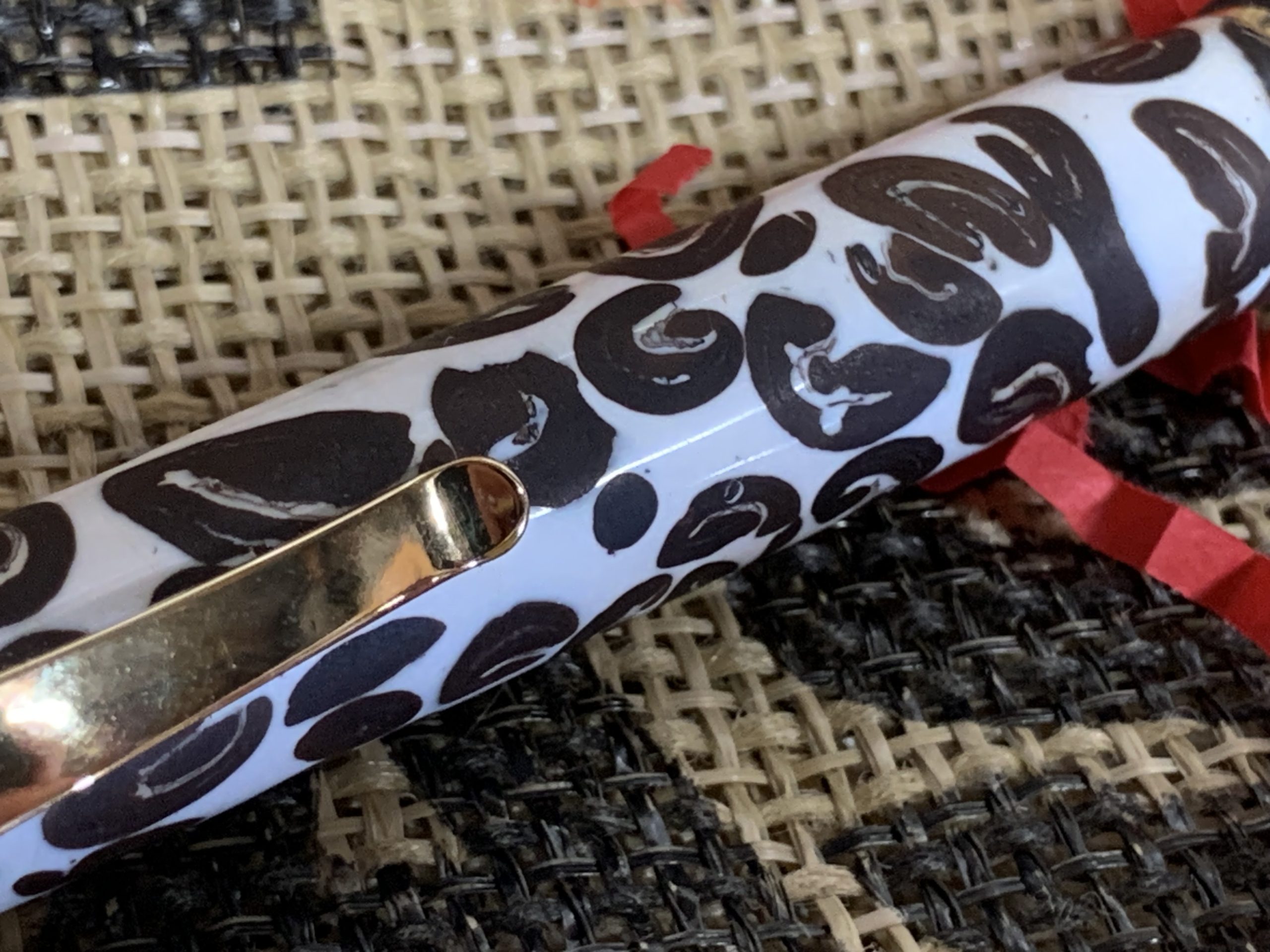 Hand-Made Coffee Bean Pen- White - Rockhill Roasters